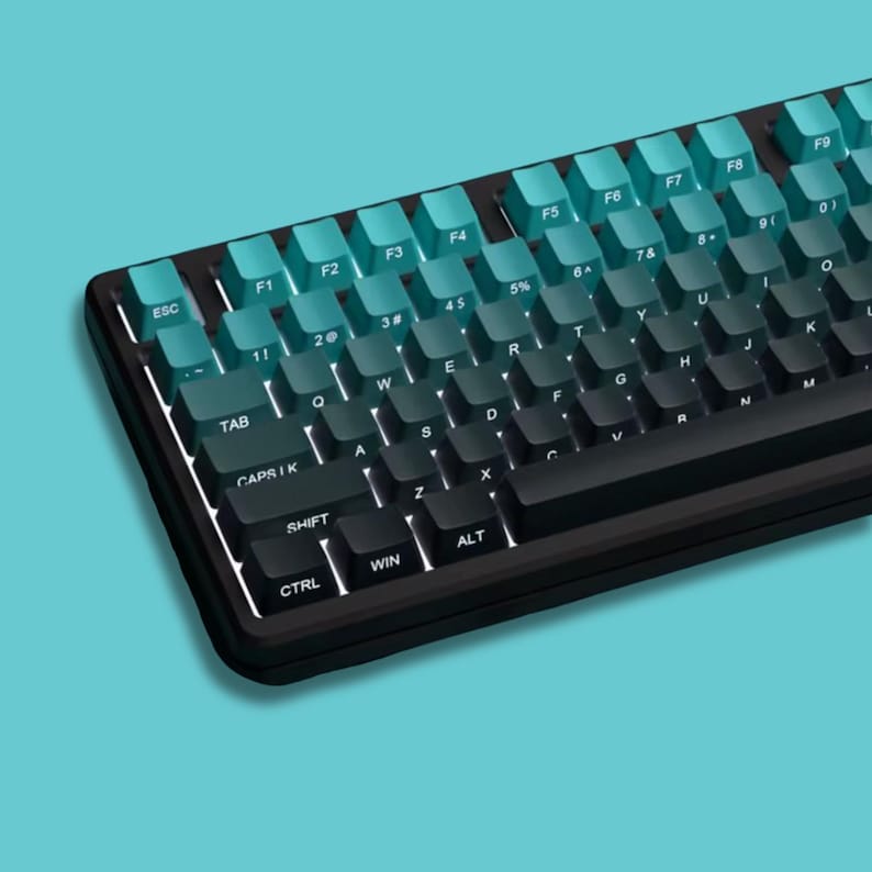 Red Gradient Keycap Set – Vibrant Mechanical Keyboard Keycaps | Gaming ...