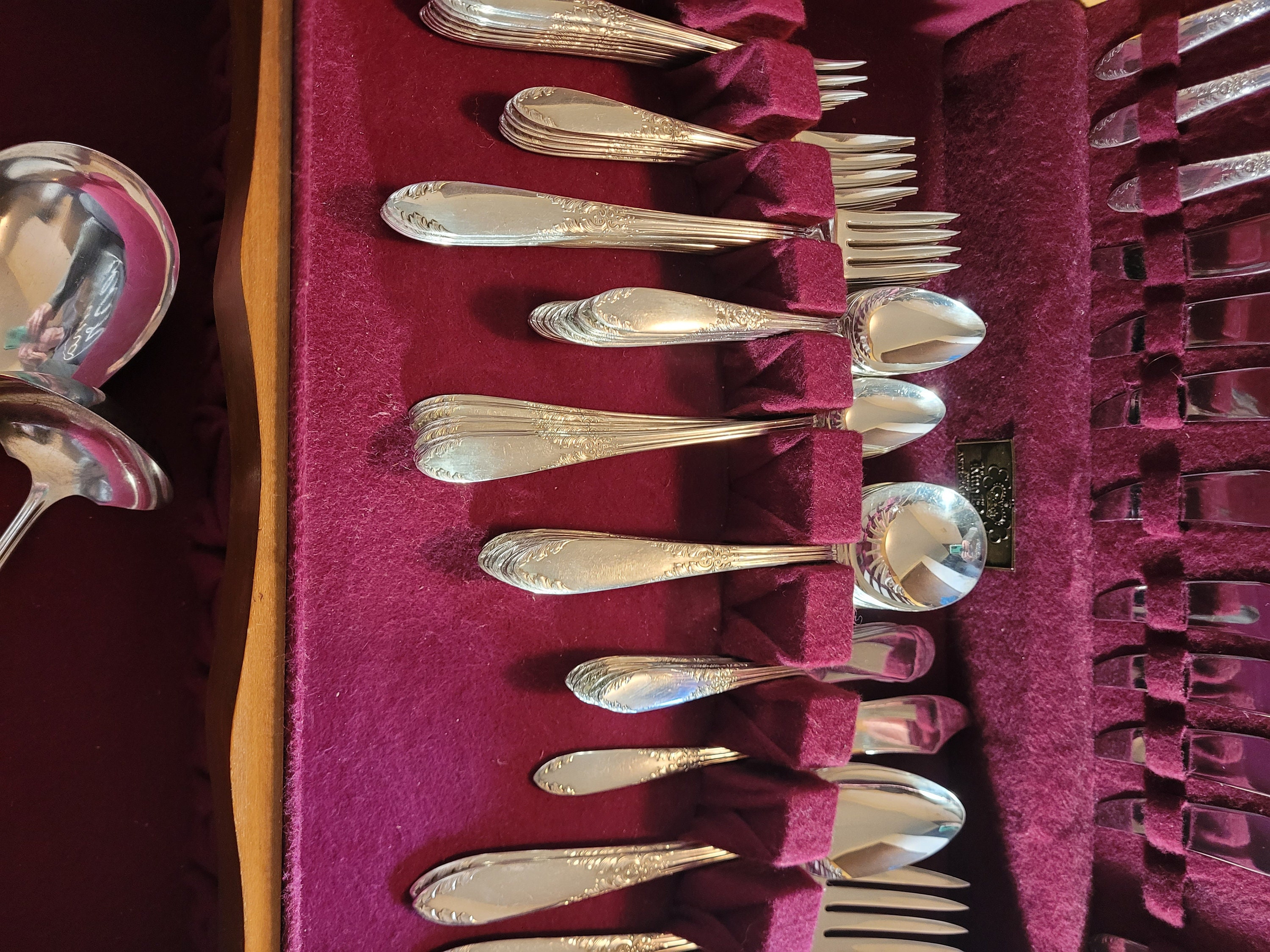 VINTAGE National Silver 80 Piece King Edward Silverplate - Etsy