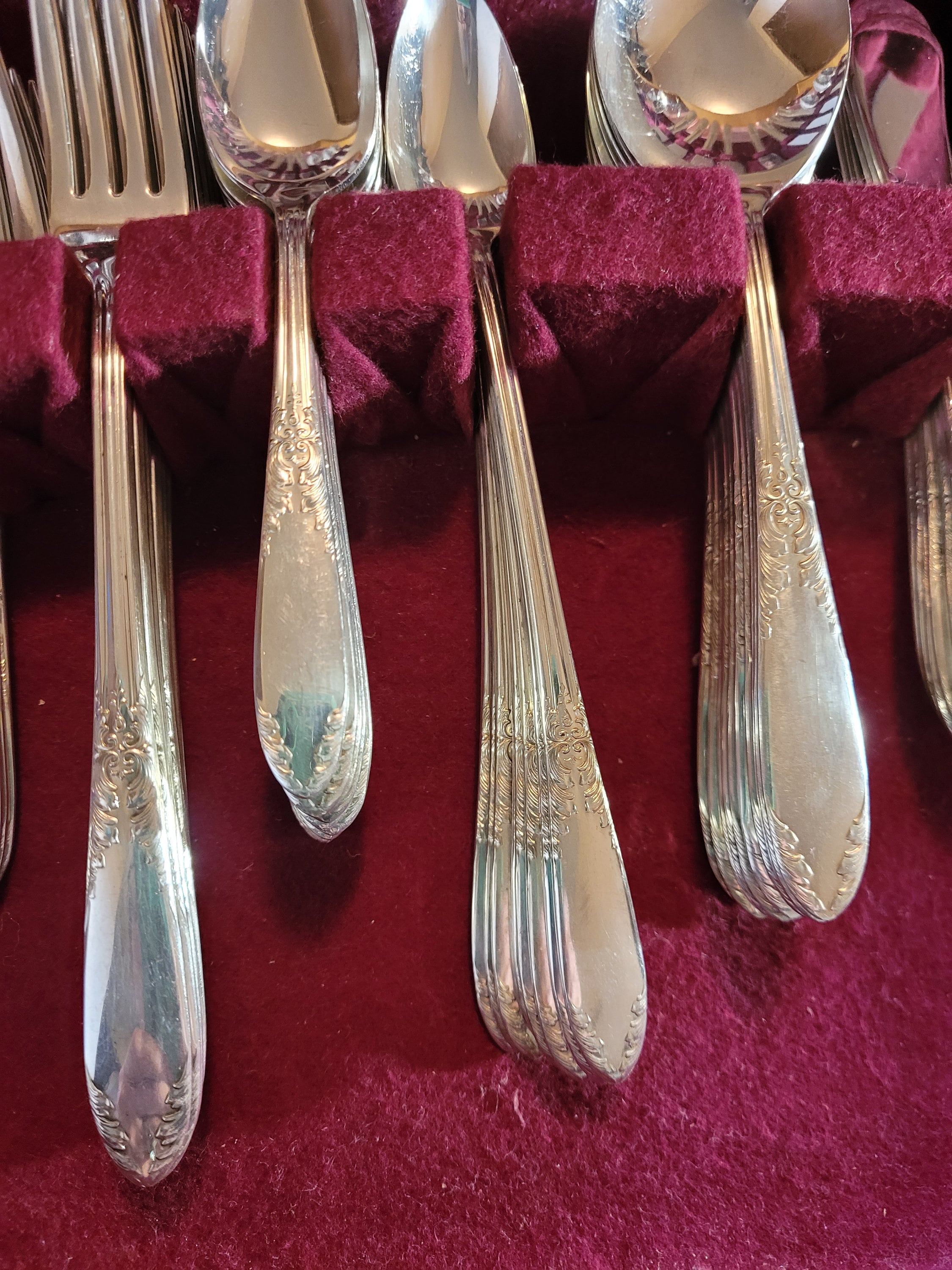 VINTAGE National Silver 80 Piece King Edward Silverplate - Etsy