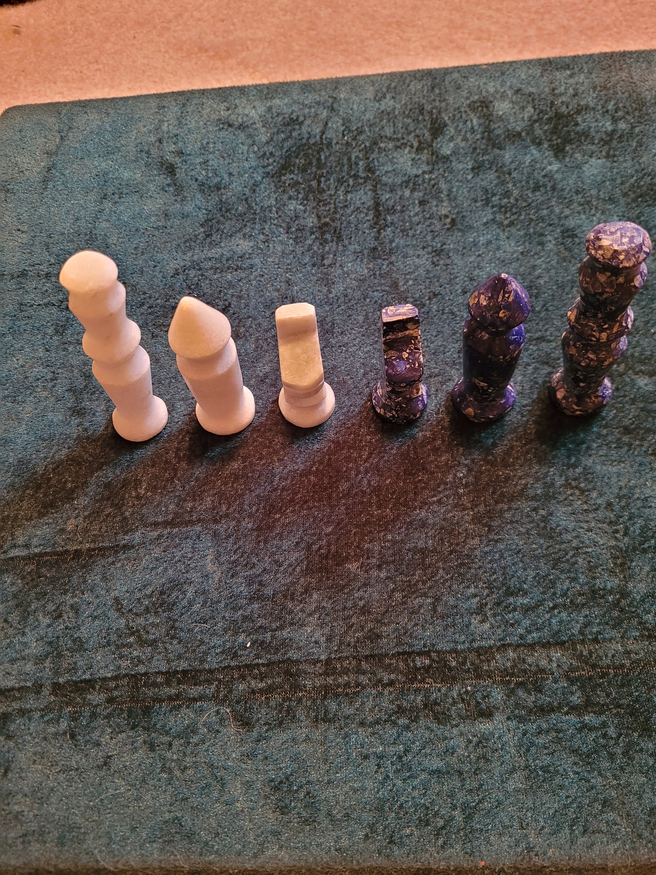 Vintage Marble Chess Set - Etsy