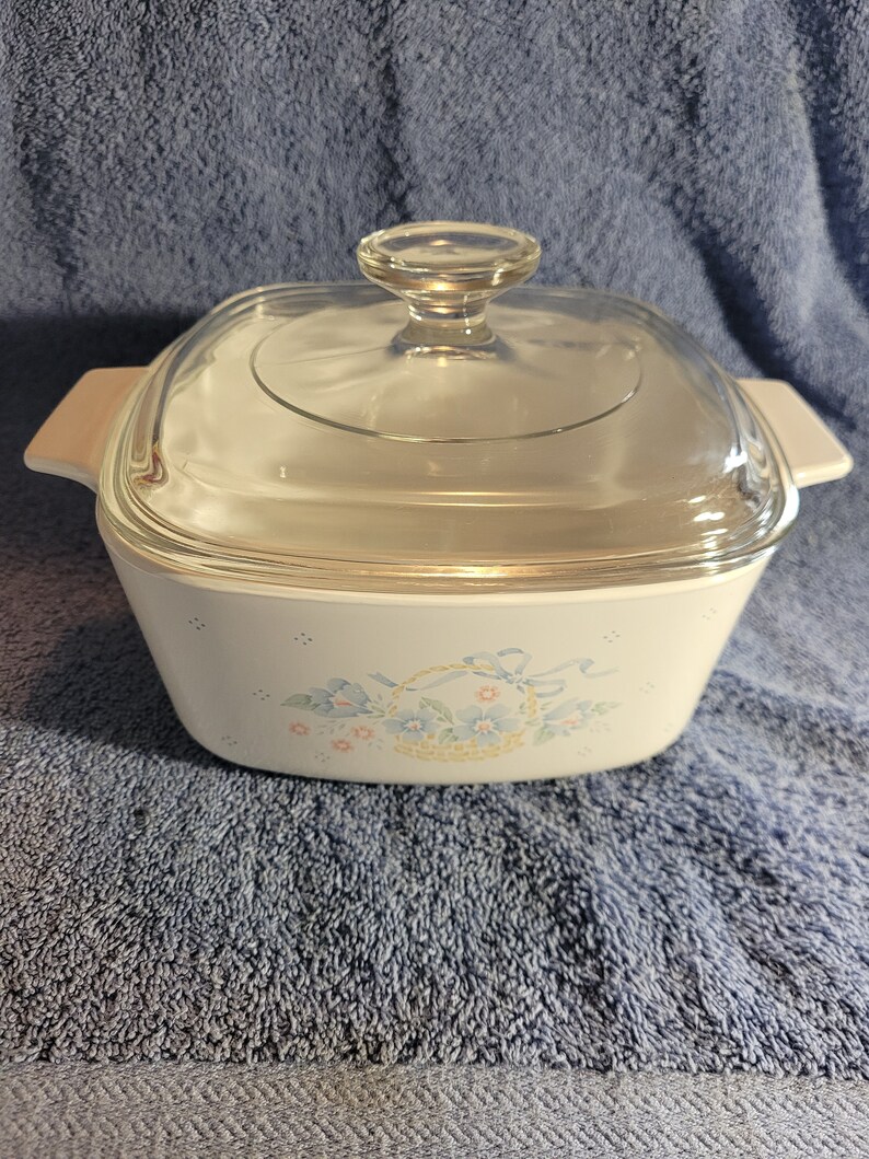 Vintage Corning Ware Country Cornflower Casserole Baking Dishes - Etsy