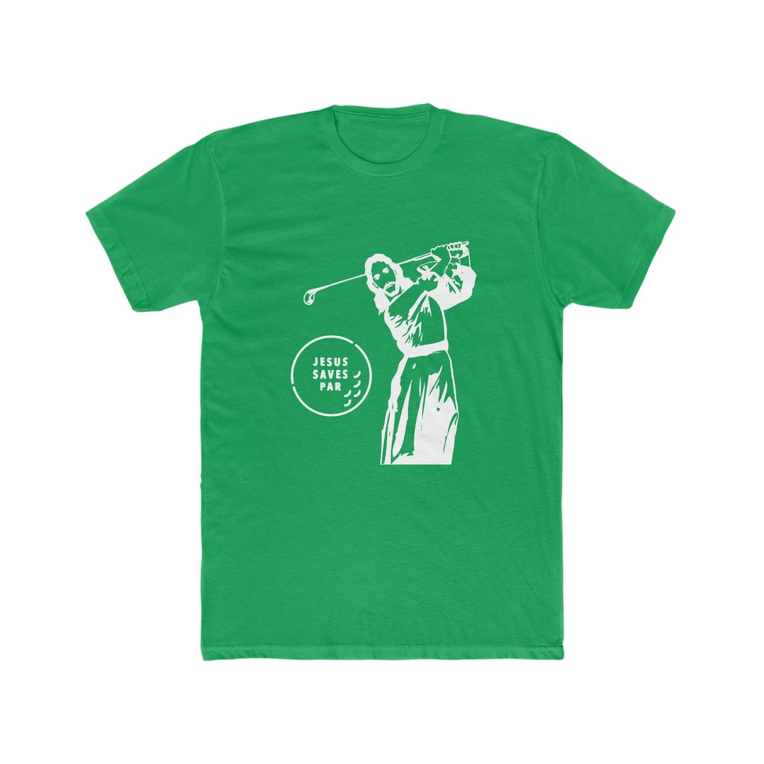 Jesus Saves Par on the Golf Course the True Master of Golf T Shirt - Etsy