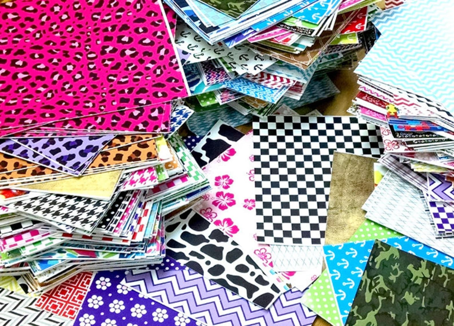 GRAB BAG of MIXED Pattern Craft Vinyl! 6 12x12 Pieces Perfect for Vinyl ...