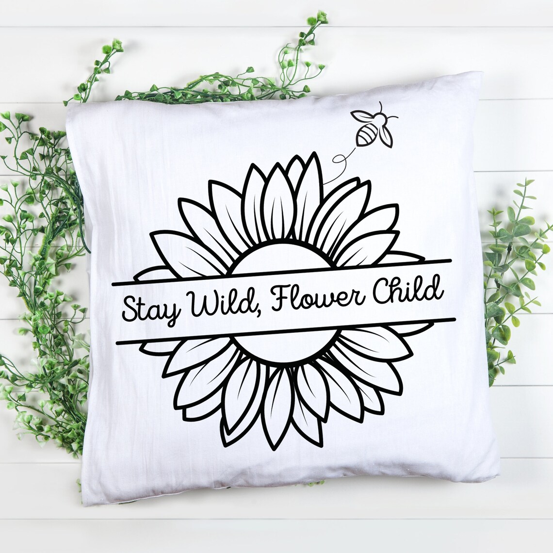 Stay Wild, Flower Child | SVG & PNG Digital Download - Etsy