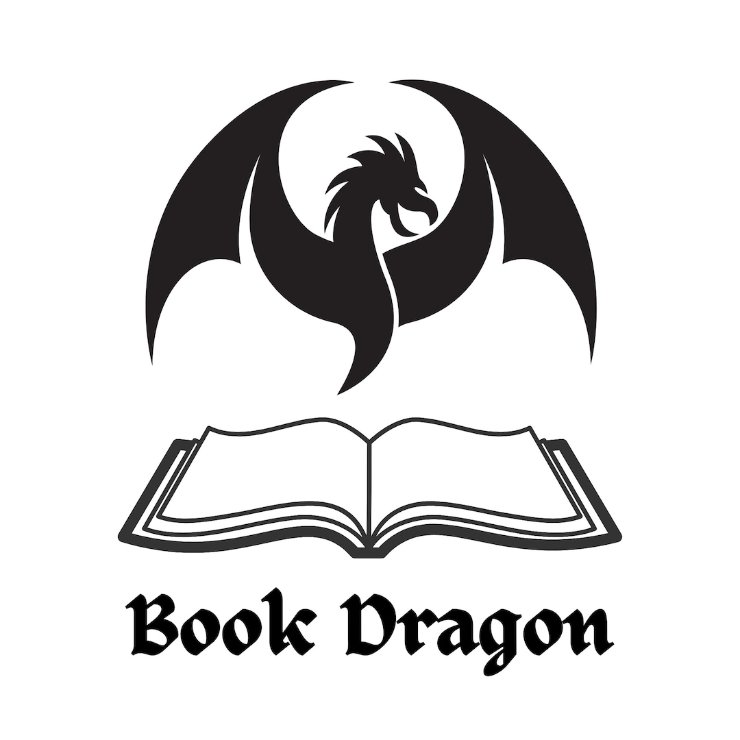 Book Dragon | SVG & PNG Digital Download - Etsy