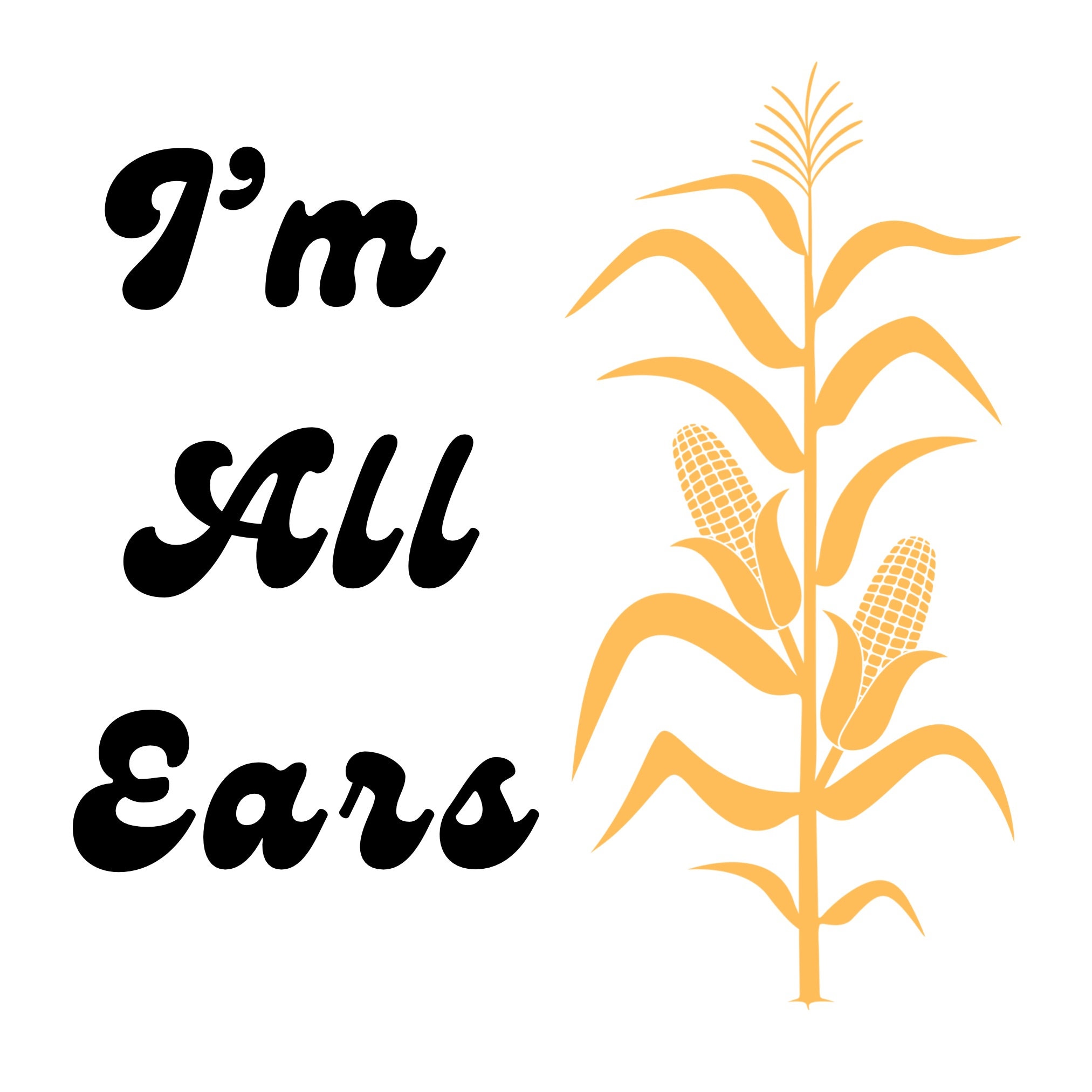 Im All Ears Clip Art