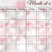 Monthly Overview Pages PDF Printable - Etsy