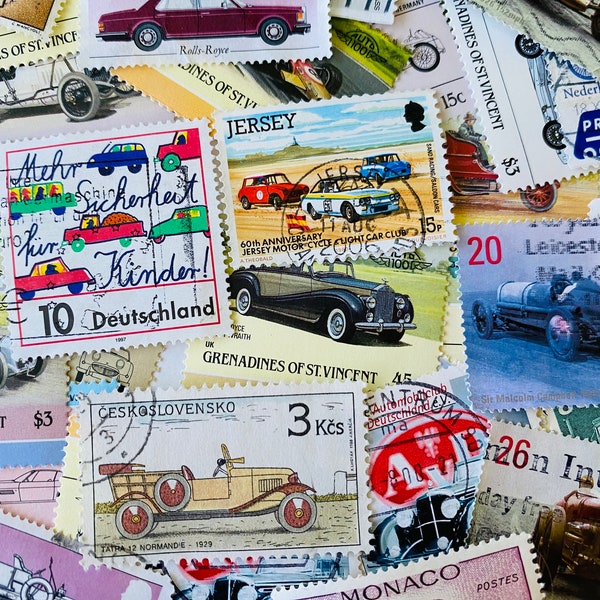Land Transport Stamp - Etsy