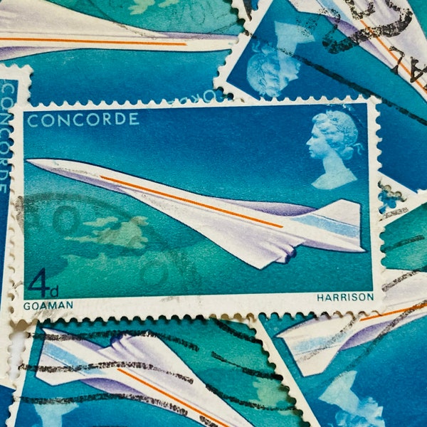 Concorde Stamps - Etsy