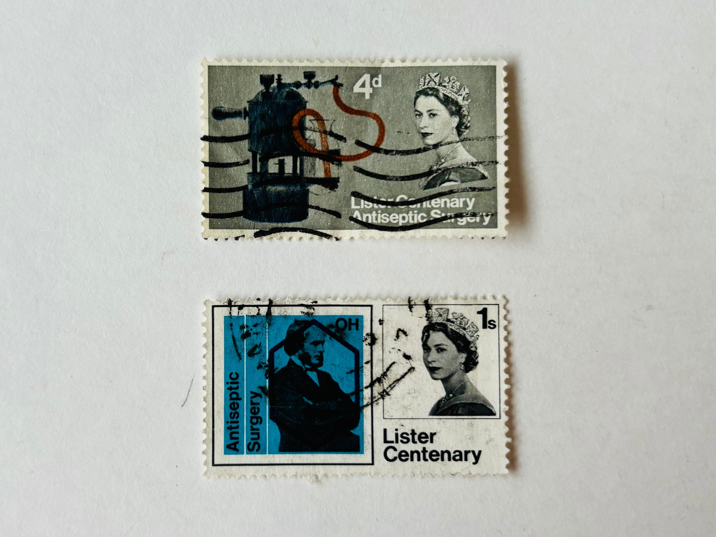 Great Britain Postage Stamps Centenary of Joseph Listers Discovery of ...