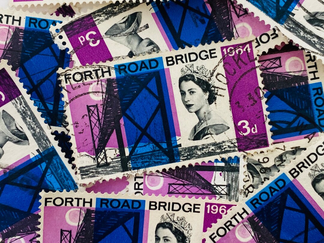 Great Britain Postage Stamps/opening of Forth Road Bridge/1964 - Etsy