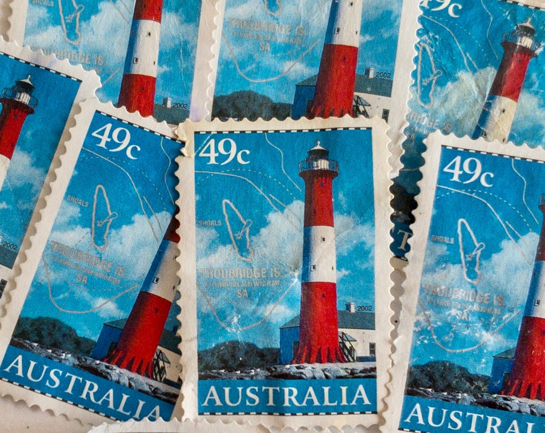 Australia Postage Stamps/troubridge Island Lighthouse - Etsy