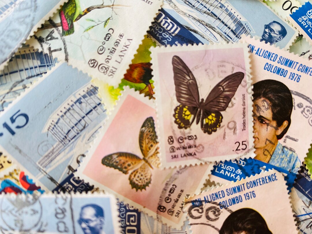 Sri Lanka Postage Stamps - Etsy