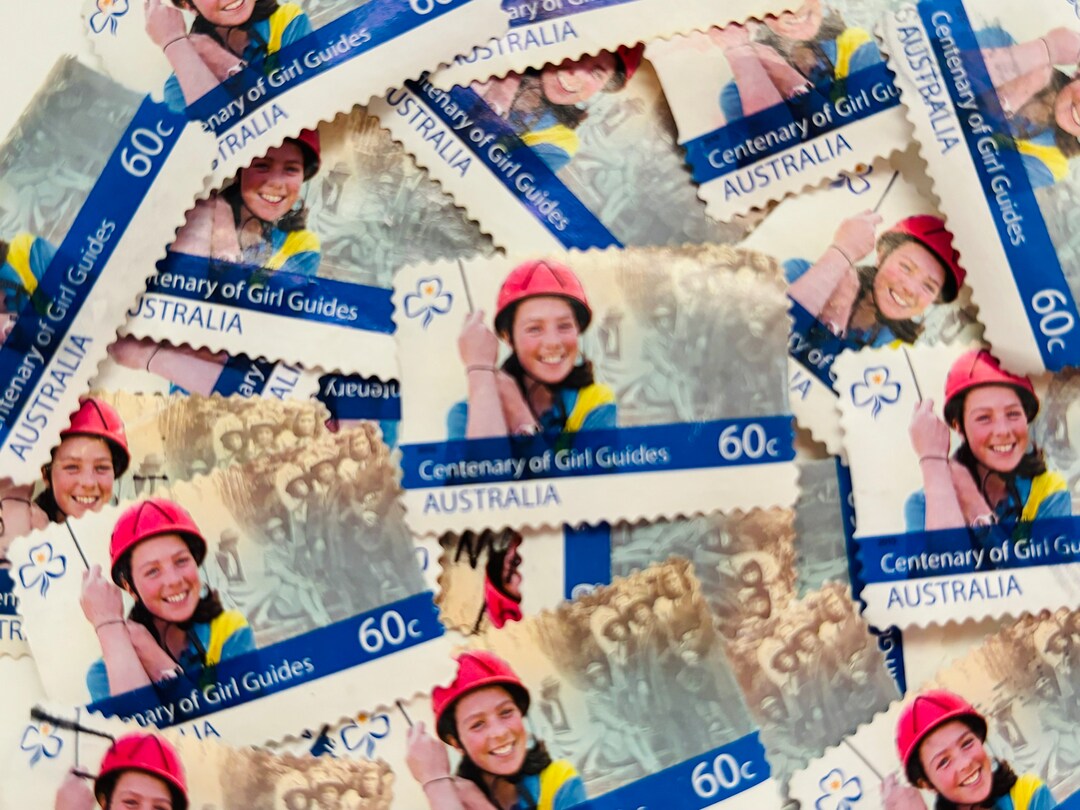 Australia Postage Stamps/cenetary of Girl Guides/2010 - Etsy