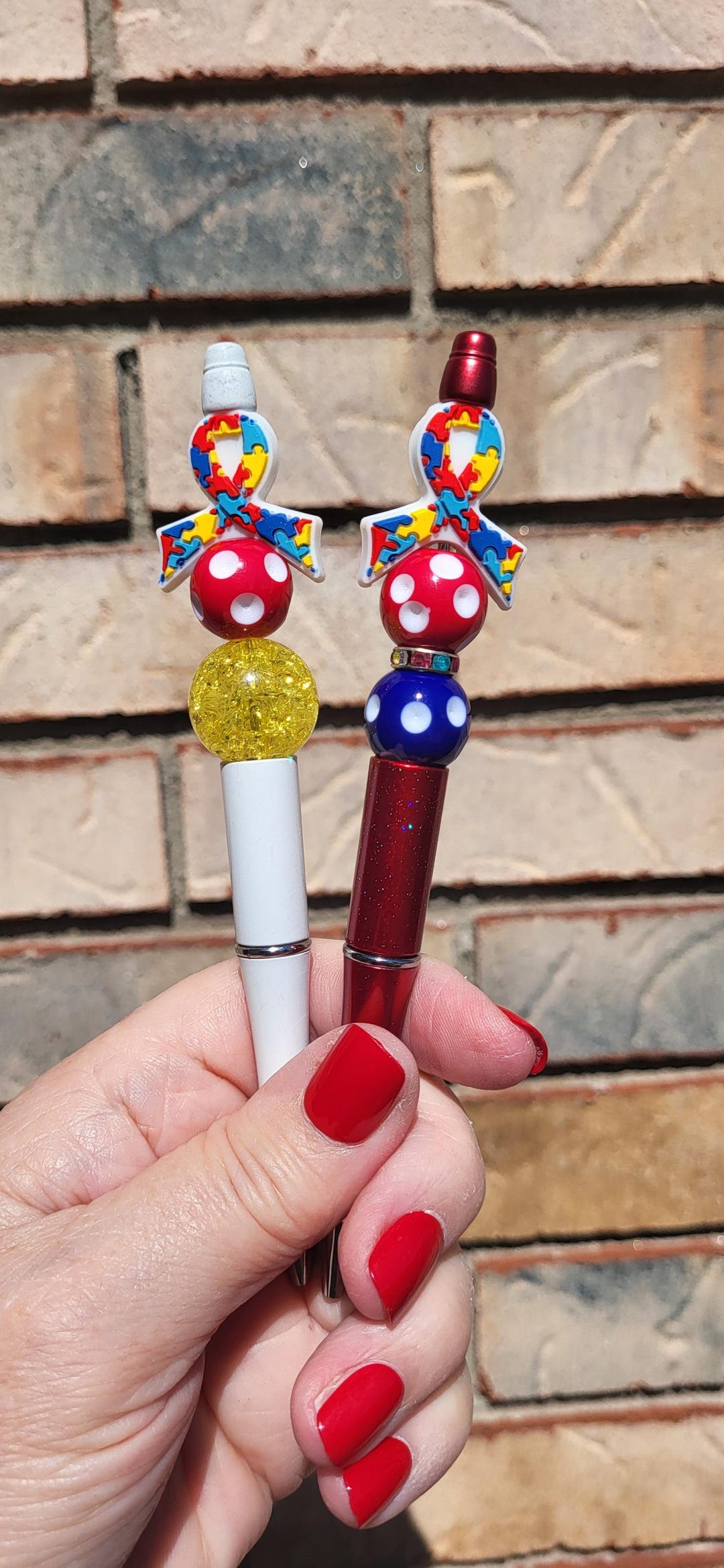 Autism Awareness Ribbon Pen. Awareness for Autistic Pen. - Etsy