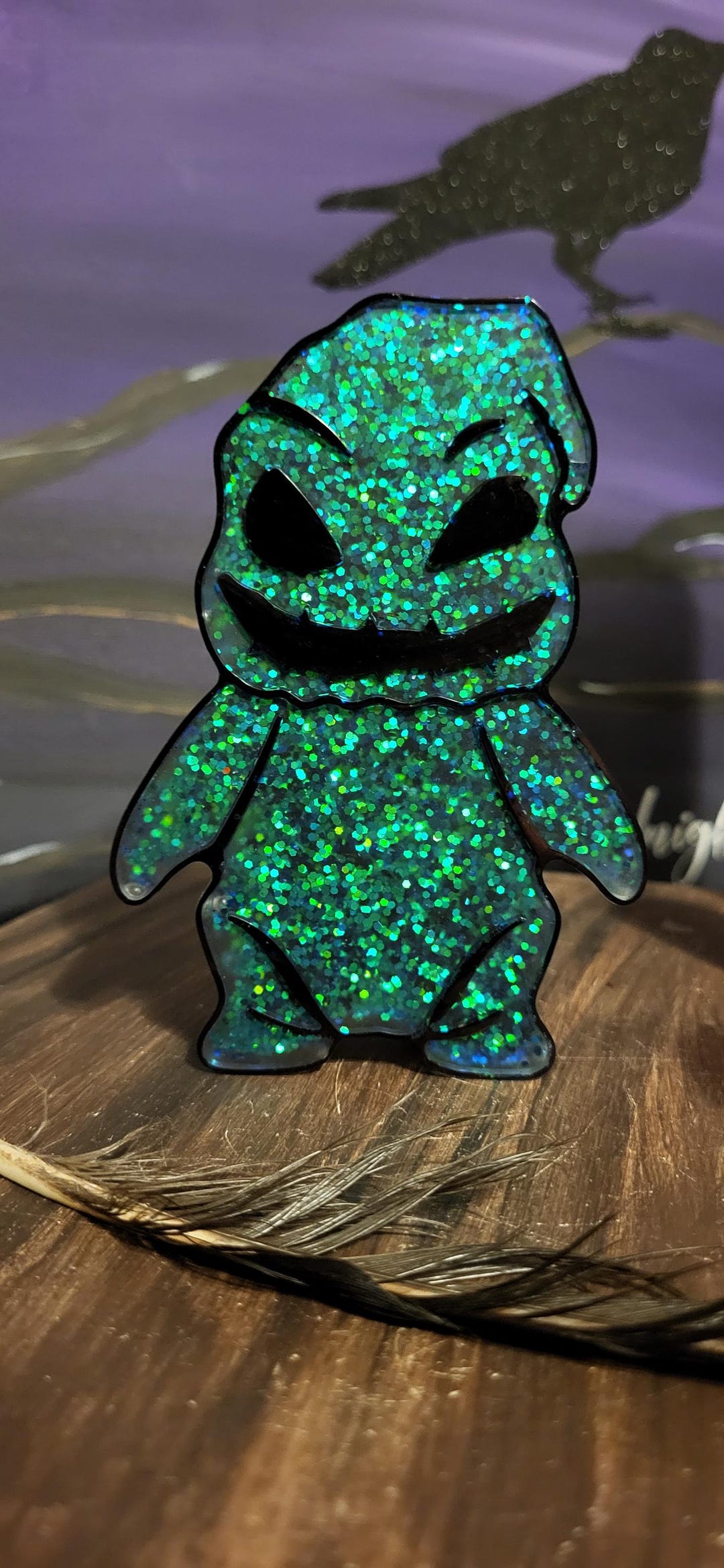 Resin Oogie Boogie Paperweight, Desk Sitter, Decorative, Halloween ...