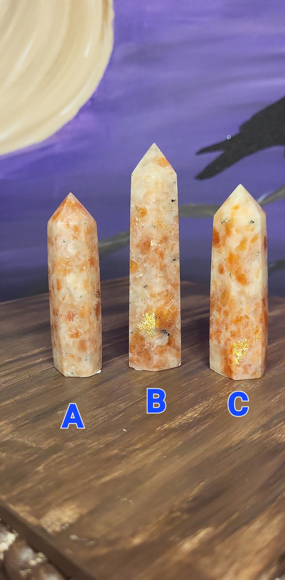 Flashy Sunstone Towers - Etsy