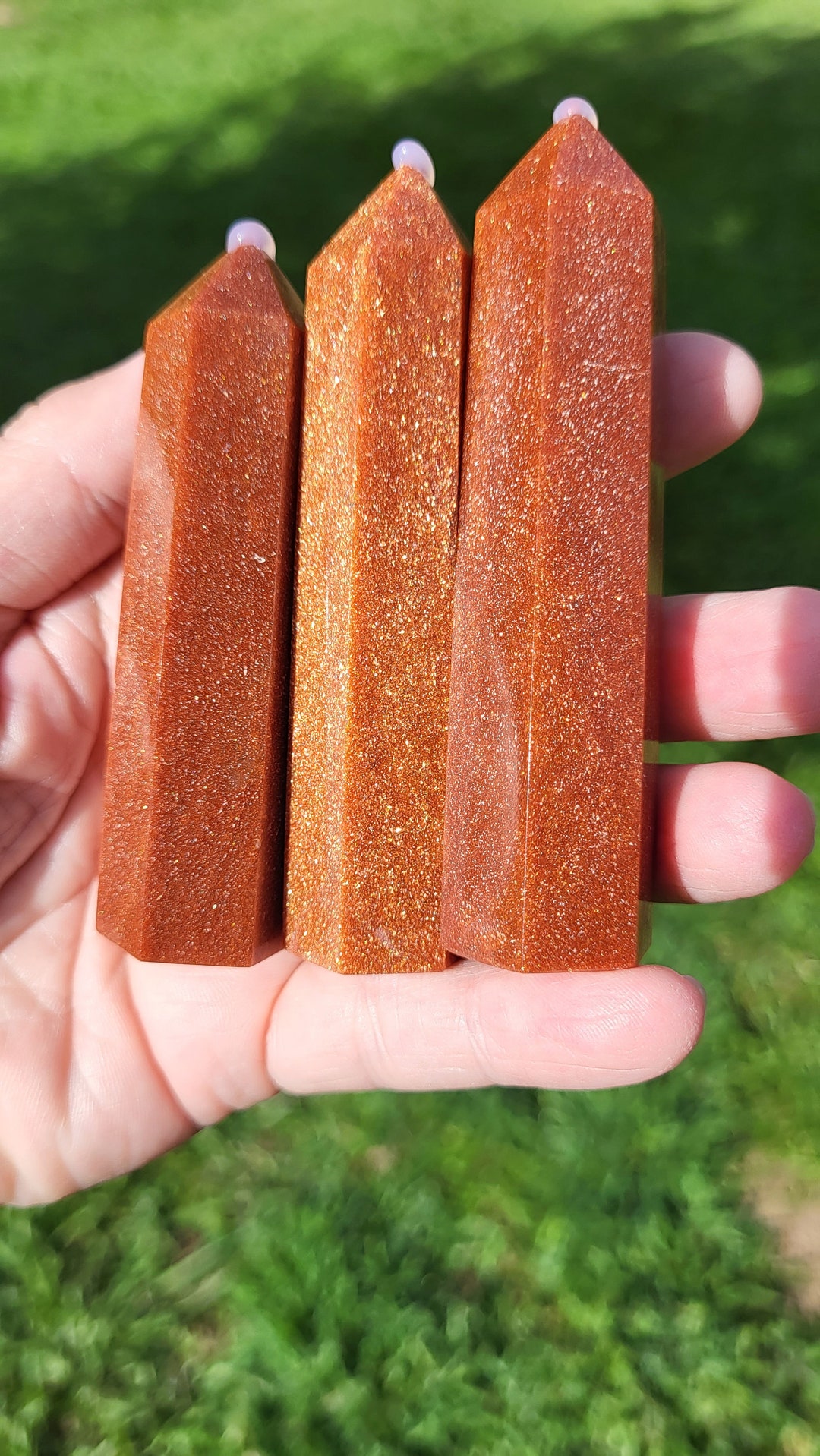 Golden Sandstone Tower Sand Stone Towers SPARKLY - Etsy