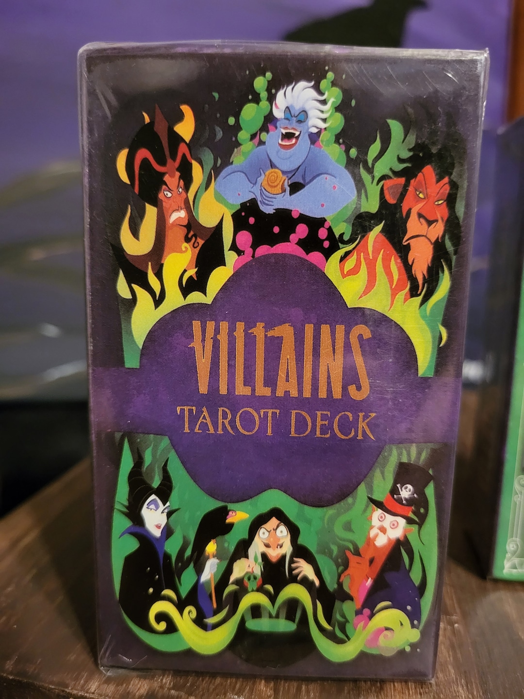Disney Villans Tarot Cards Deck RARE Collector Deck - Etsy