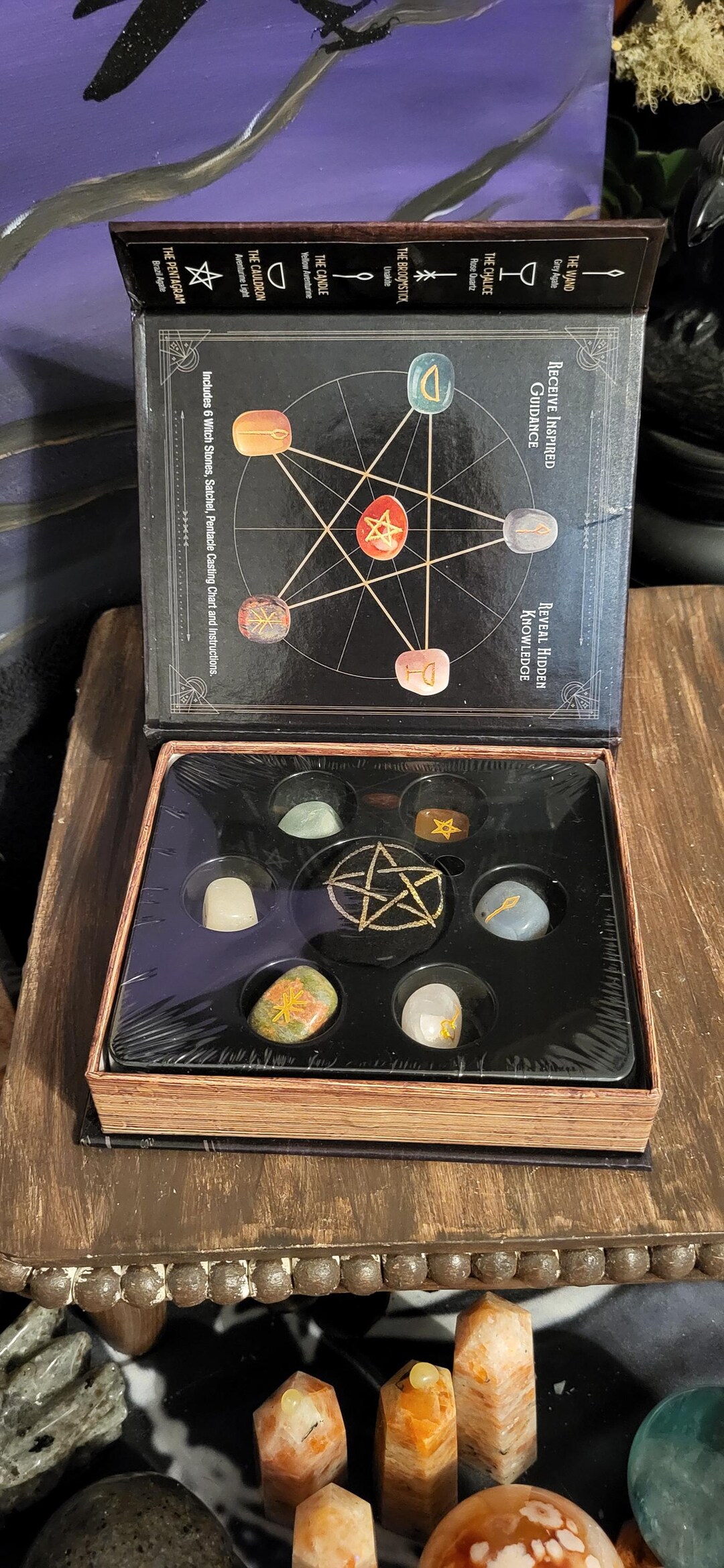 Sales Spell Runes Kit Witch Stones Kit - Etsy