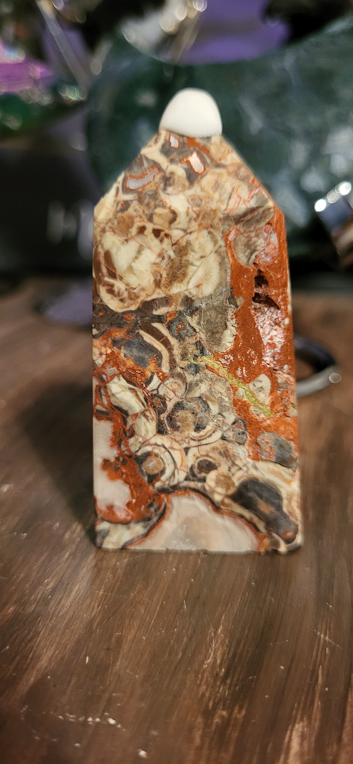 Money Agate Points Towers Colorful Money Agate, Nice Pieces. A24 B24 ...