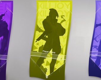 Custom Valorant Banner - Etsy