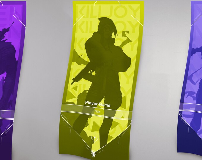 Custom Killjoy Valorant Banner - Etsy