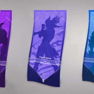 Custom Neon Valorant Banner - Etsy