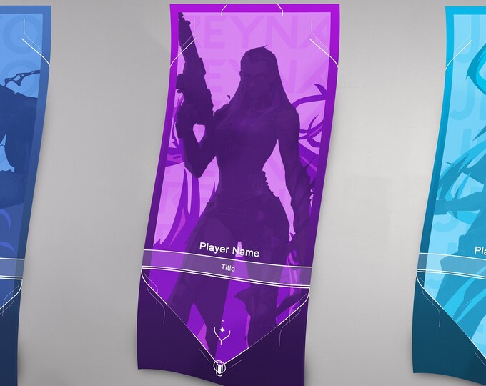 Custom Reyna Valorant Banner - Etsy