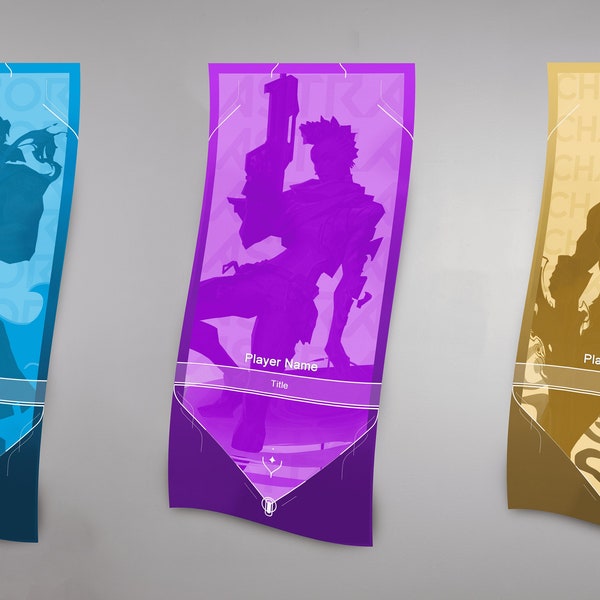 Custom Valorant Banner - Etsy