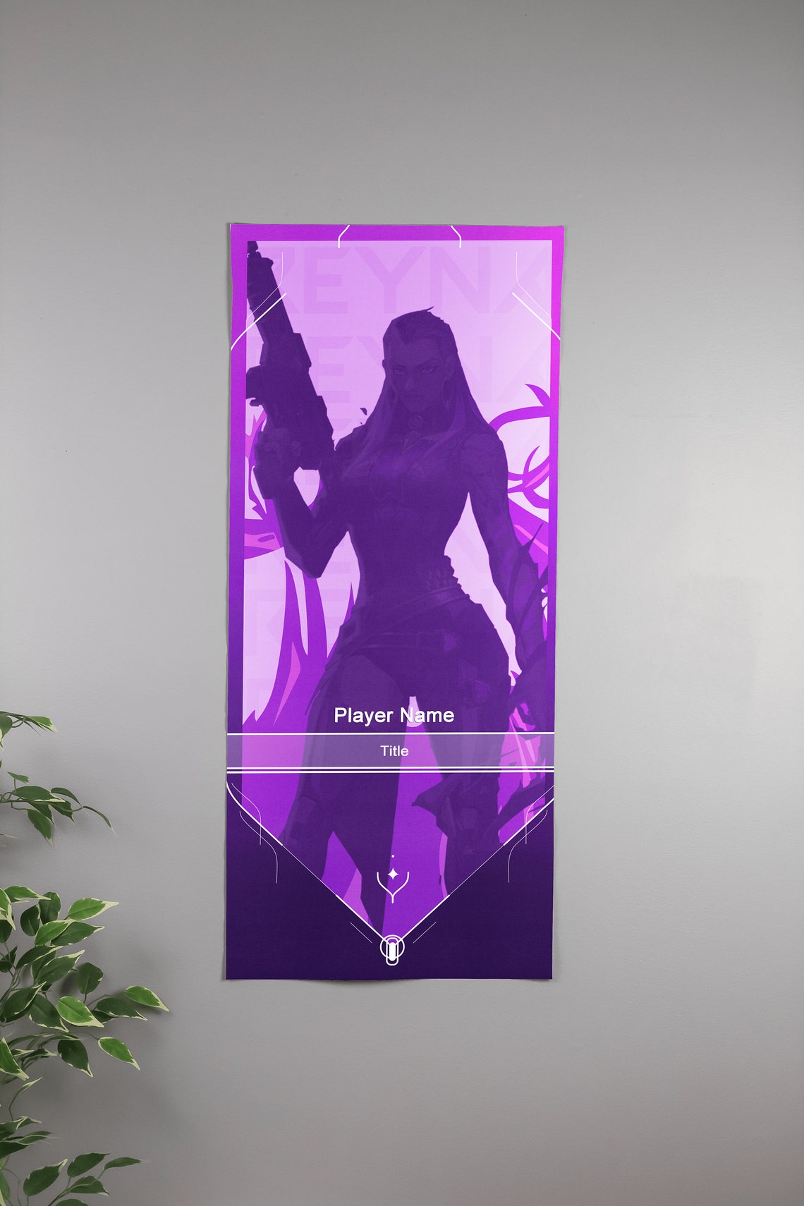 Custom Reyna Valorant Banner - Etsy