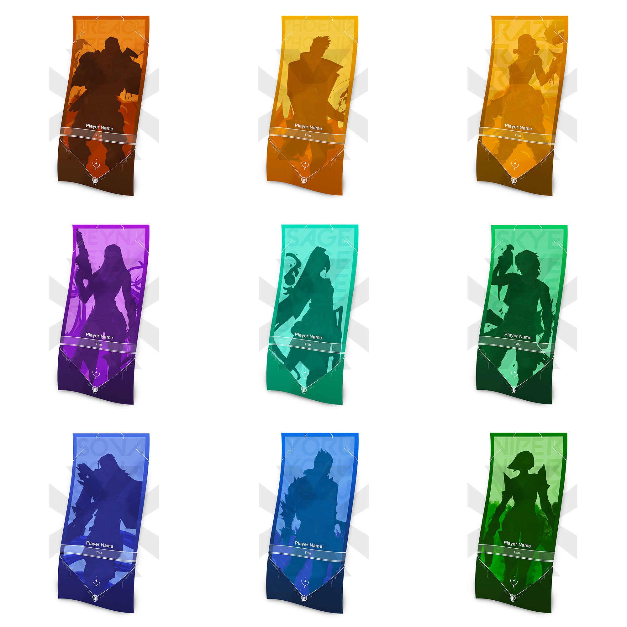 Custom Jett Valorant Banner TEAM ACE - Etsy Australia