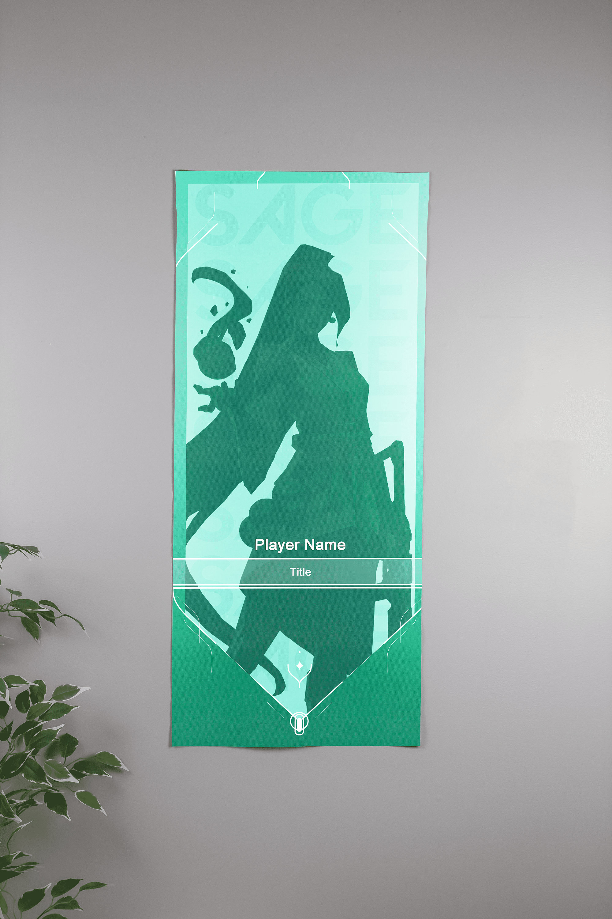 Bannière Sage Valorant personnalisée - Etsy France