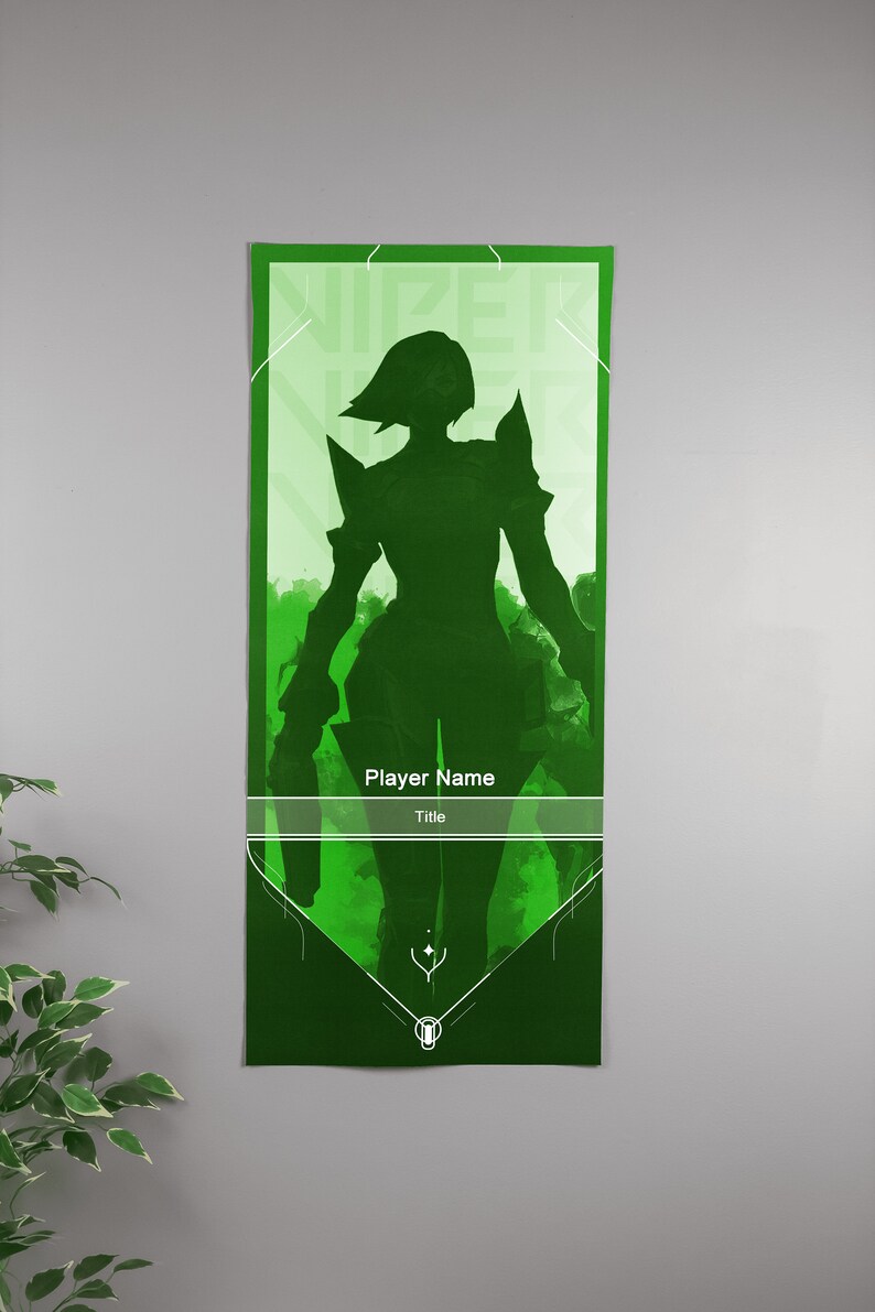 Custom Viper Valorant Banner - Etsy