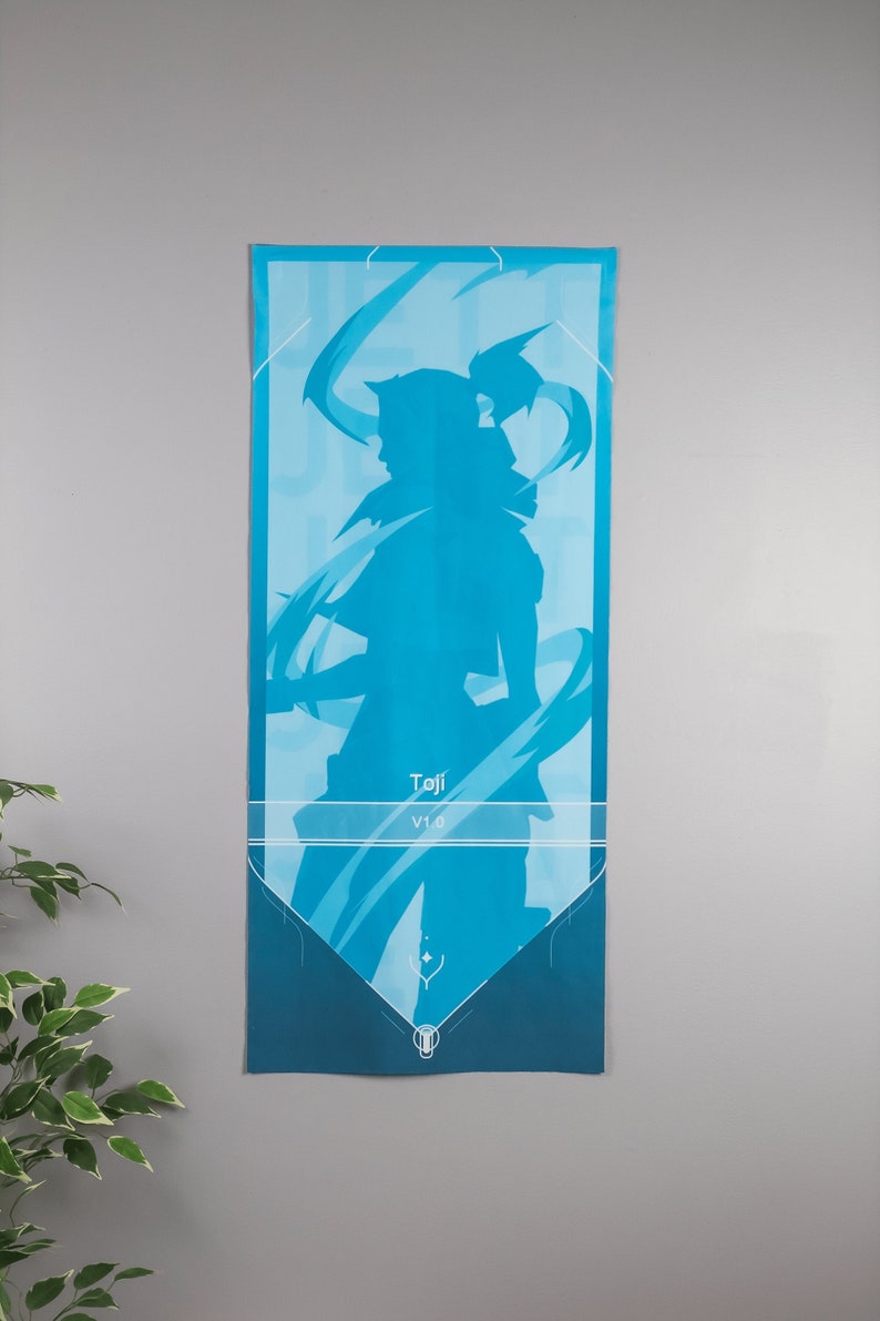 Custom Jett Valorant Banner - Etsy