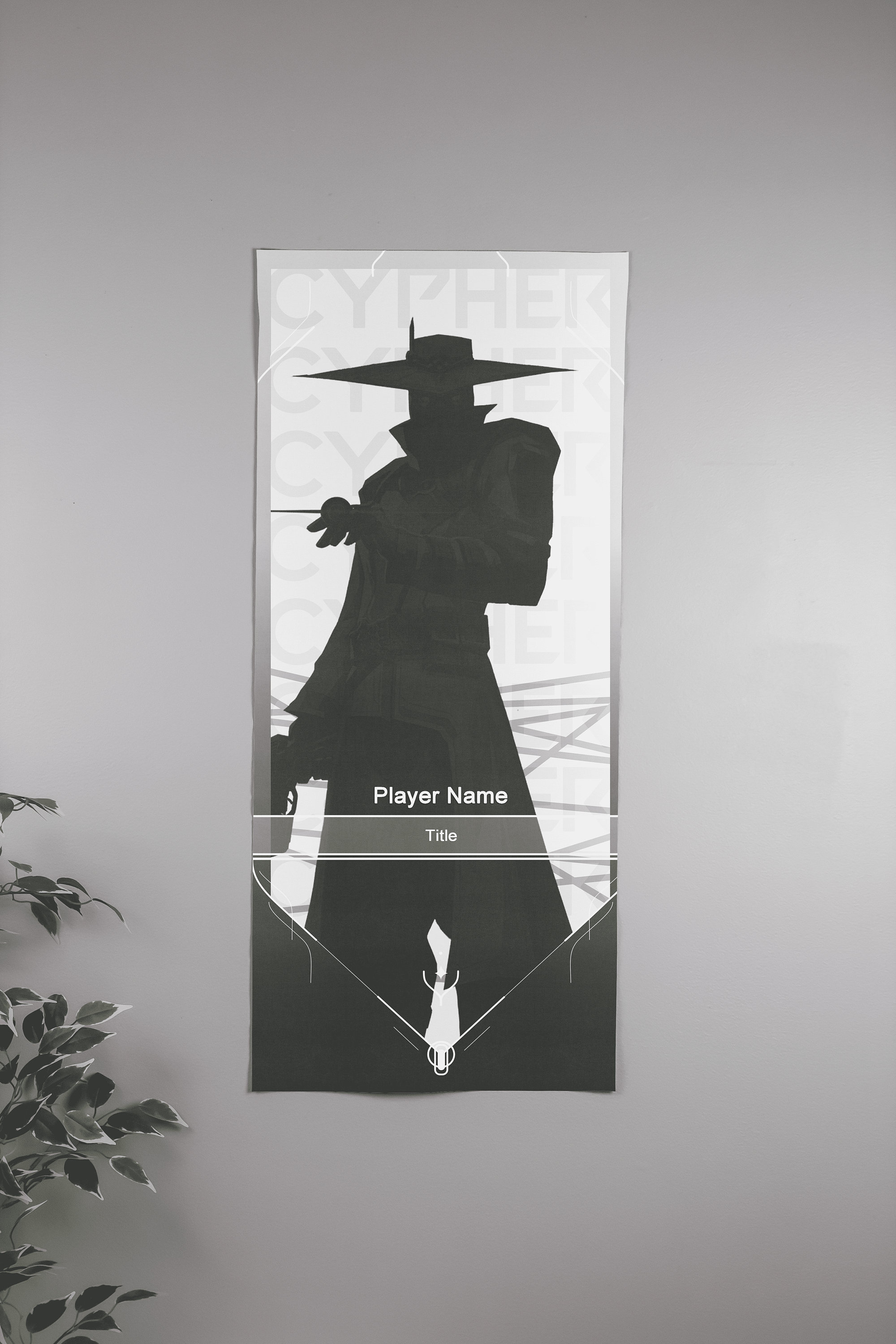 Custom Cypher Valorant Banner - Etsy