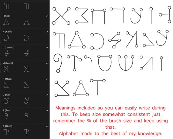 Angelic Script Tattoos