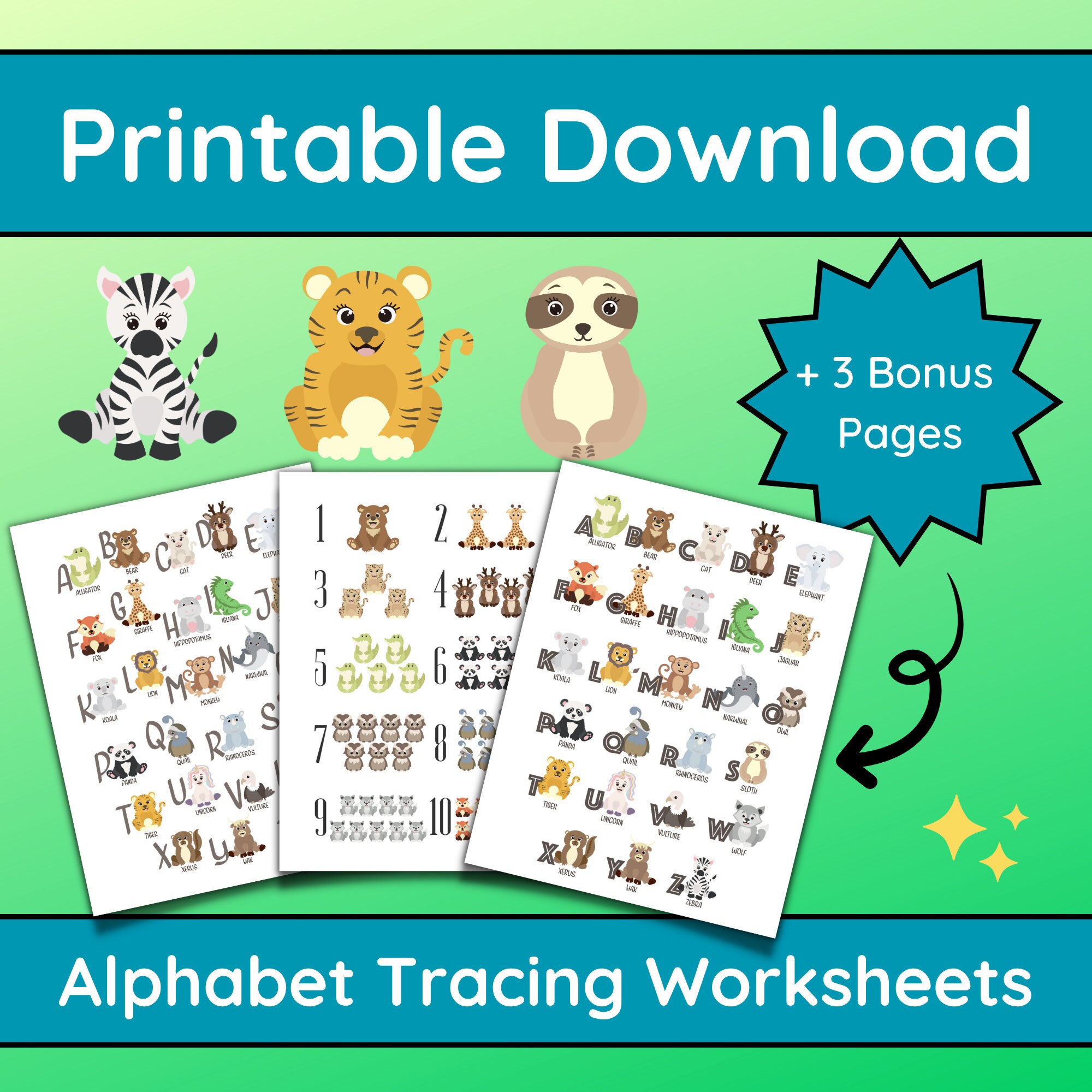 Alphabet Tracing Worksheets, Letter Tracing, Preschool Worksheets ...