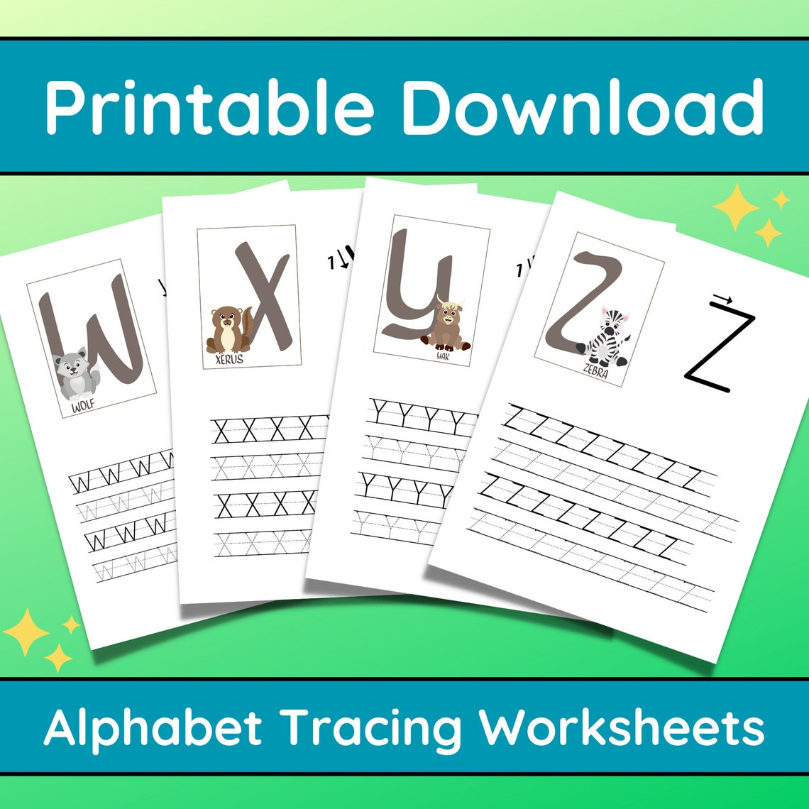 Alphabet Tracing Worksheets, Letter Tracing, Preschool Worksheets ...