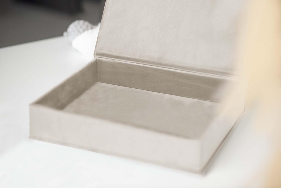 Personalized Velvet Keepsake Box | Handmade High-quality Velvet Storage ...