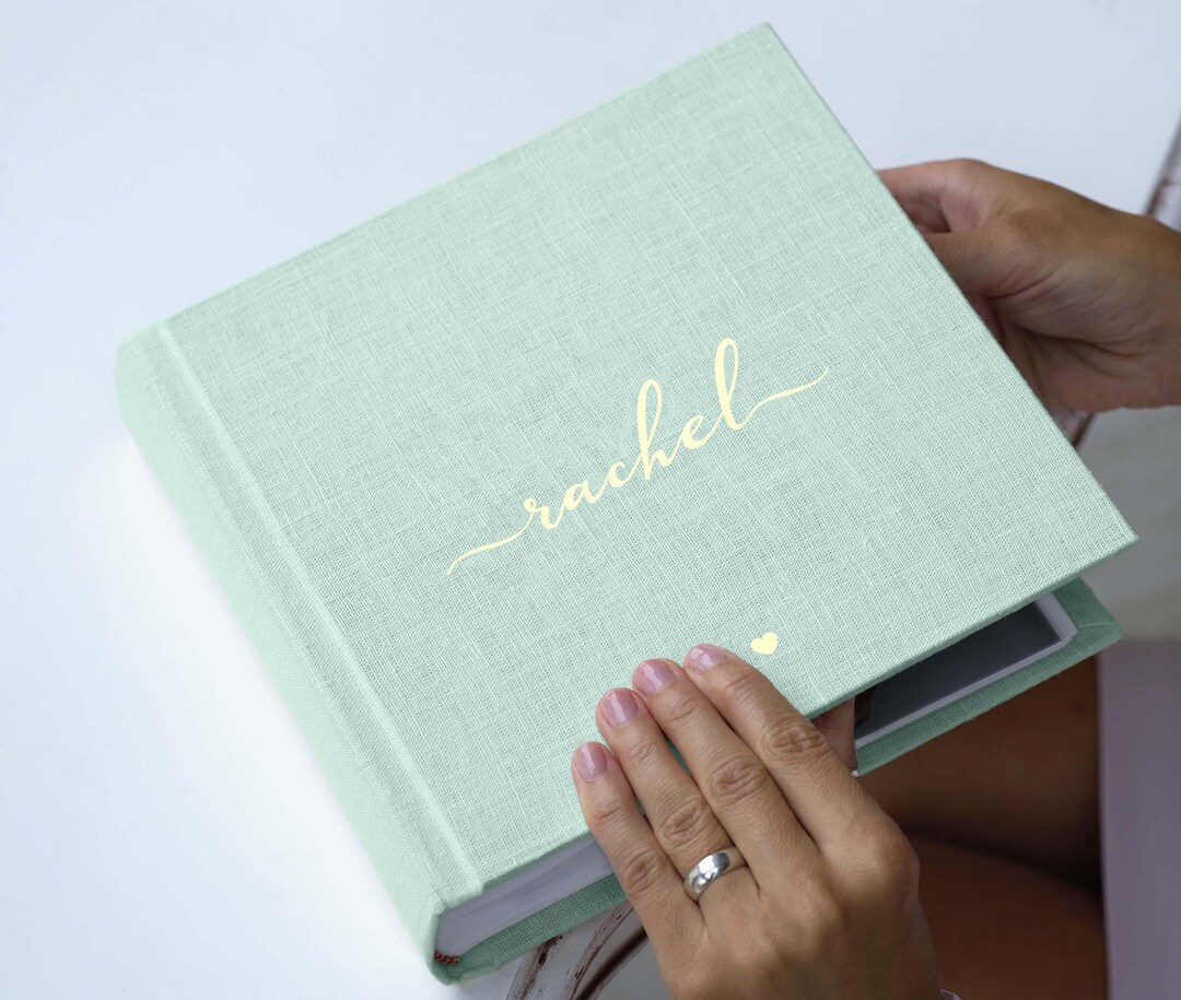 Luxurious Custom Linen Photo Album | Holds up to 200 Photos Sized 4x6 ...