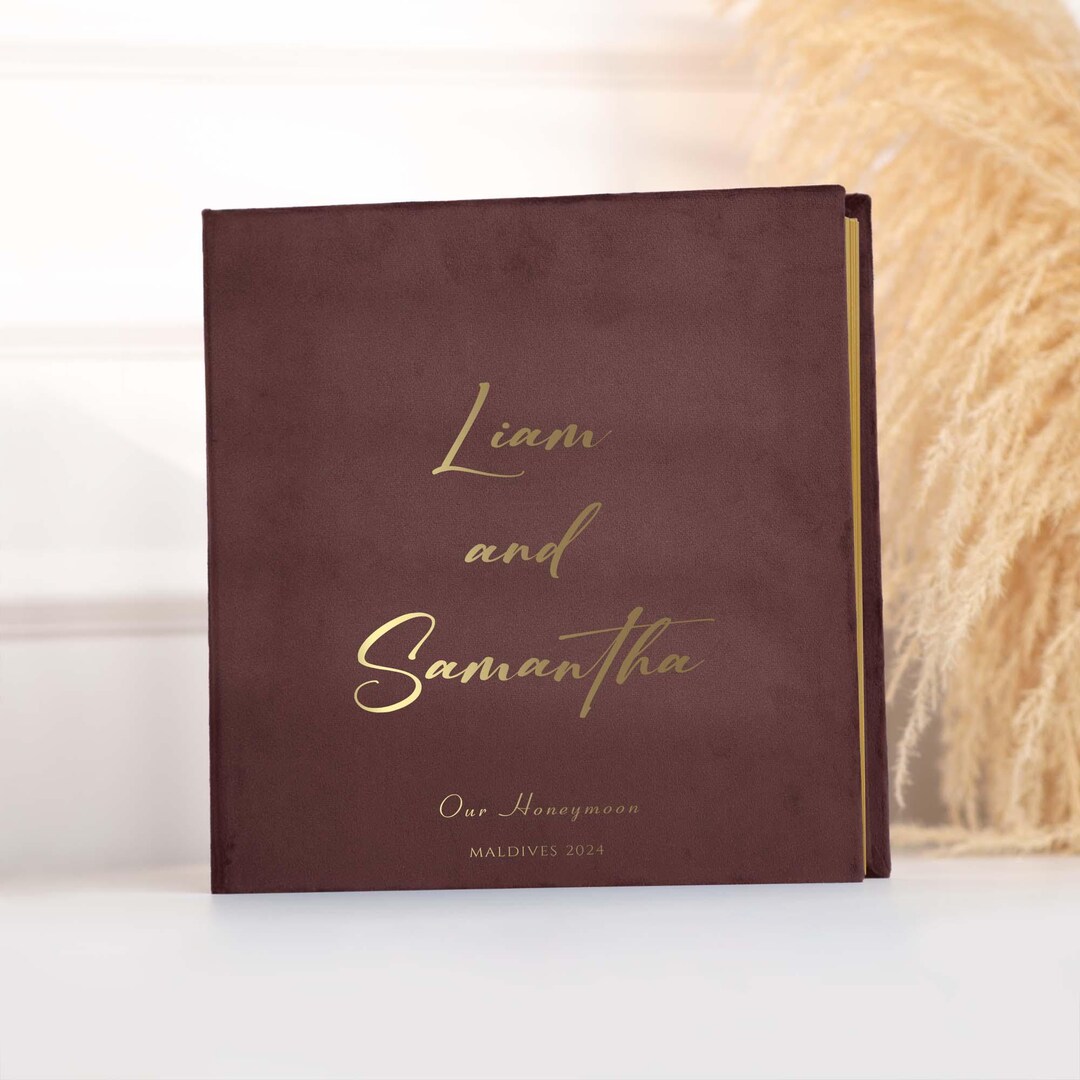 Personalized Luxurious Custom-made Photo Album – Handcrafted With Self ...