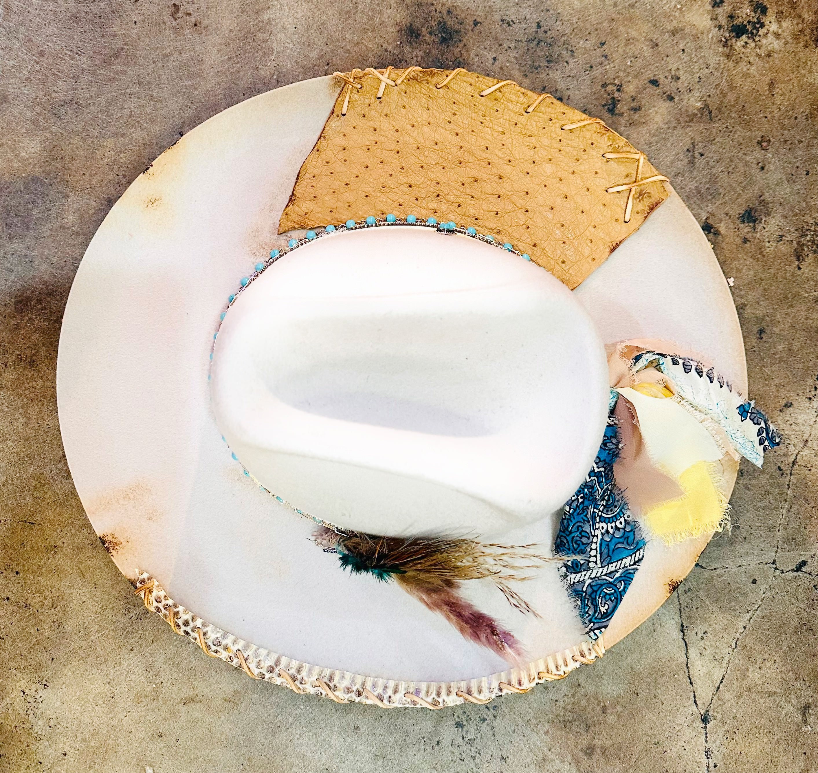 Hand-custom Western Wool Rancher Hat - Etsy