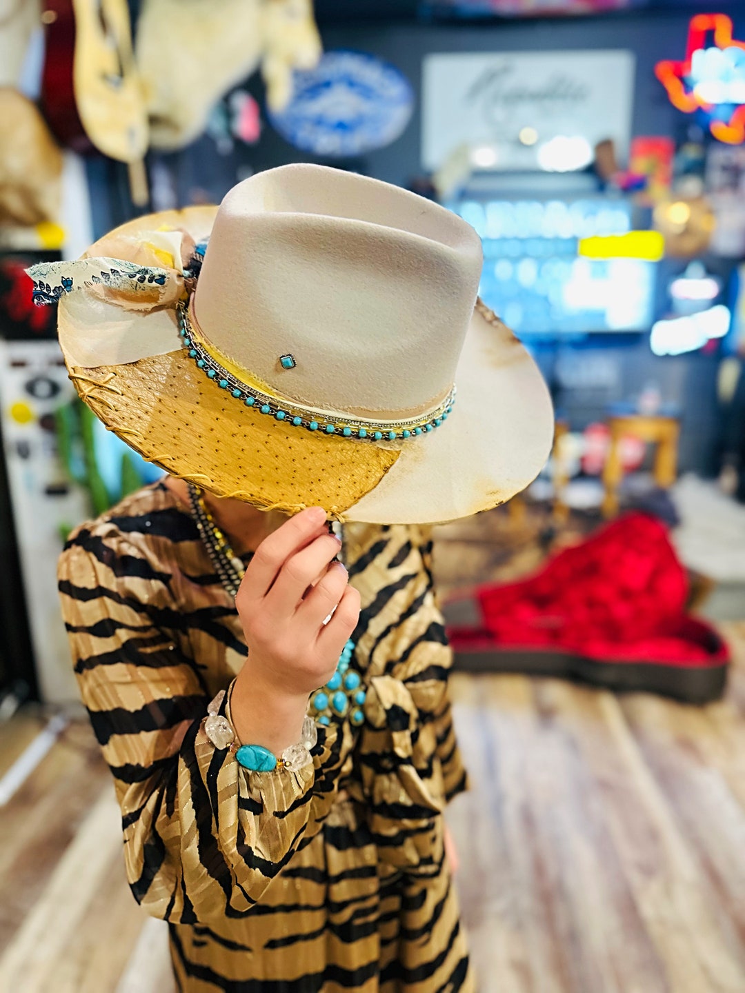 Hand-custom Western Wool Rancher Hat - Etsy