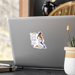 Queen Esther Sticker, for Such a Time as This, Bible Verse Sticker ...