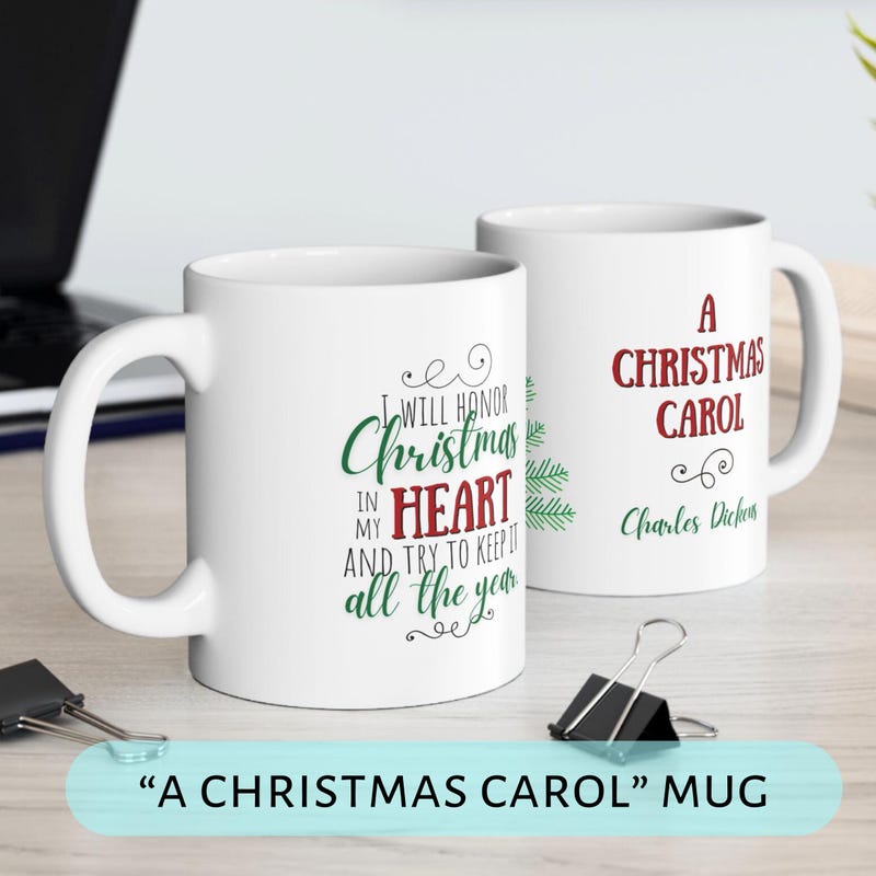 Scrooge Coffee Cups - Etsy