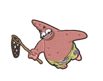 Spongebob Squarepants Shocked Patrick Patch Nickelodeon - Etsy