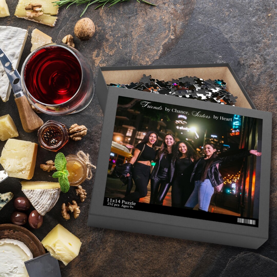 Friends by Chance, Sisters by Heart: A Personalized Puzzle Celebrating ...