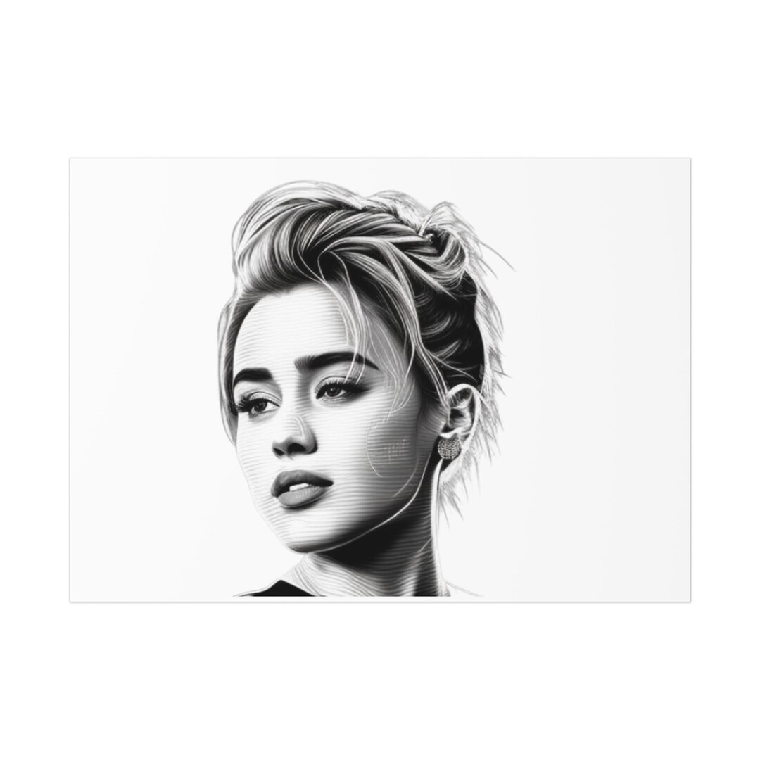 Miley Cyrus Poster Iconic Pop Star Wall Art Trendy Home Decor & Fan ...