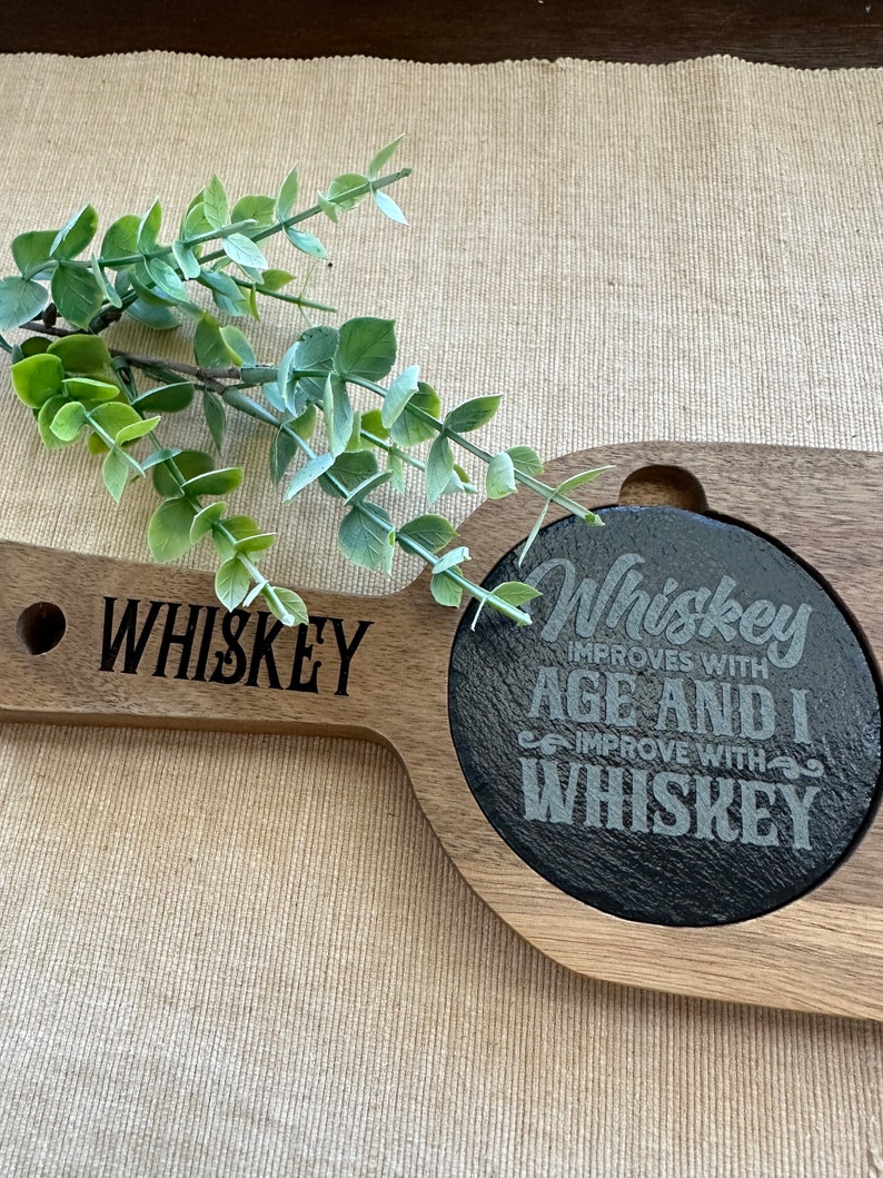 Handcrafted whiskey Serving Tray. Perfect for Whiskey Enthusiasts With ...